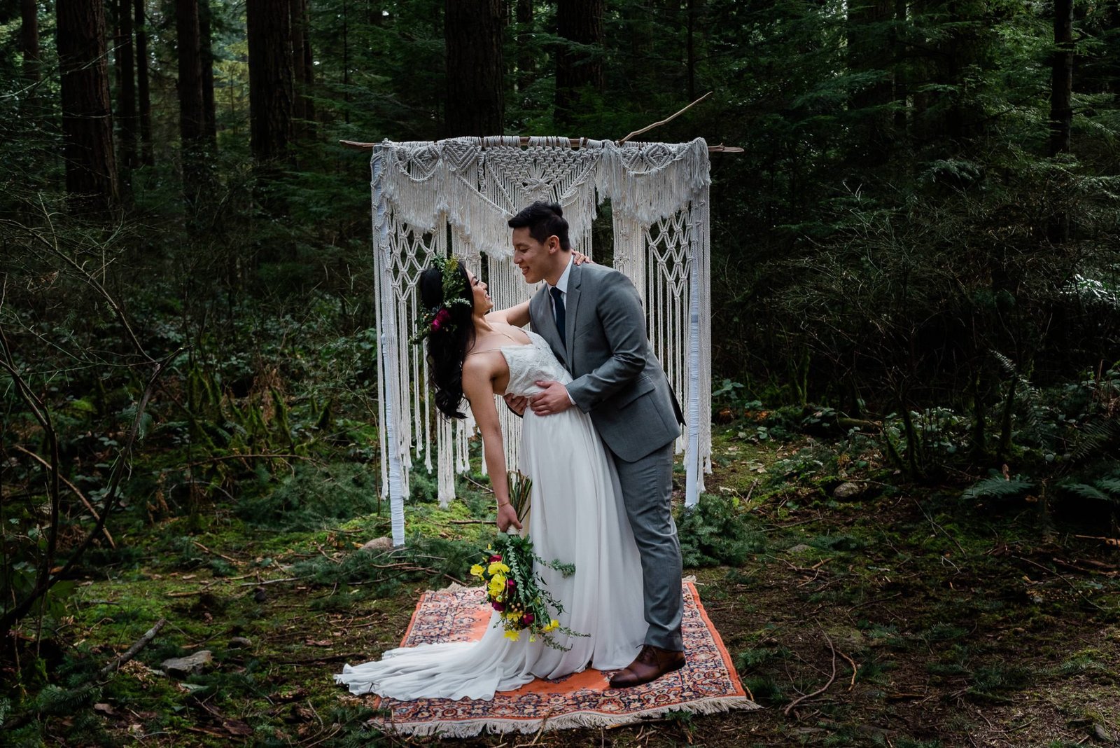 Boho Forest Elopement | Vancouver, BC | Kaitlin Day Photography